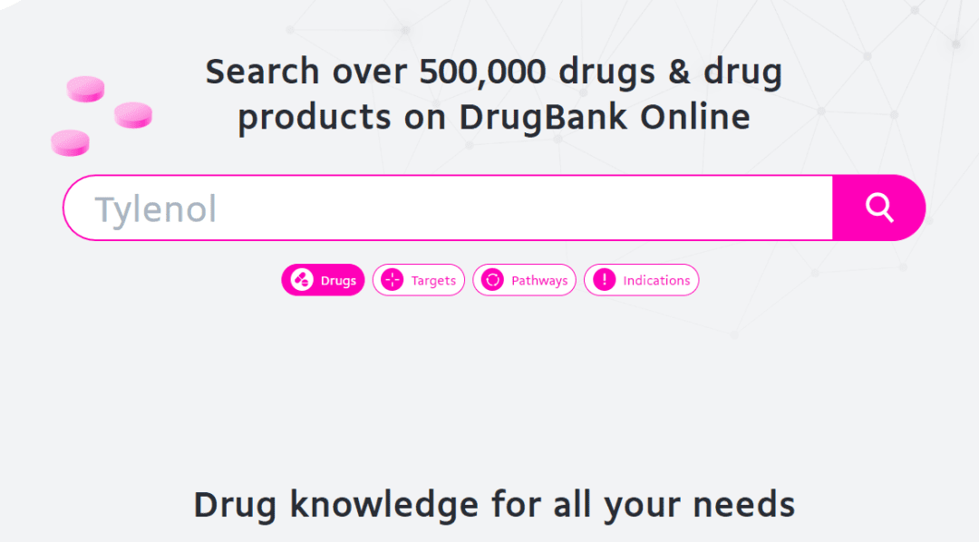 DrugBank介绍与使用 | 药研导航